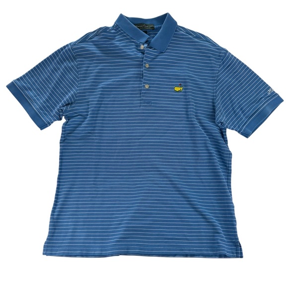 Masters | Shirts | Masters Collection Blue White Stripe Pima Cotton ...